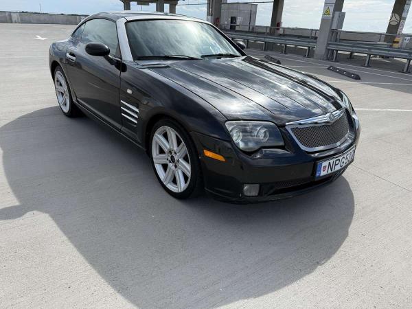 Black Chrysler Crossfire 2004 in Vilnius, with an engine capacity of 3.20 L and mileage of 240 thousand km for 1800 €, photo 1 on AUTOMOTO.COM.LV