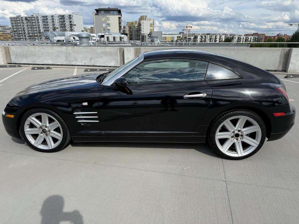 Black Chrysler Crossfire 2004 in Vilnius, with an engine capacity of 3.20 L and mileage of 240 thousand km for 1800 €, photo 4 on AUTOMOTO.COM.LV
