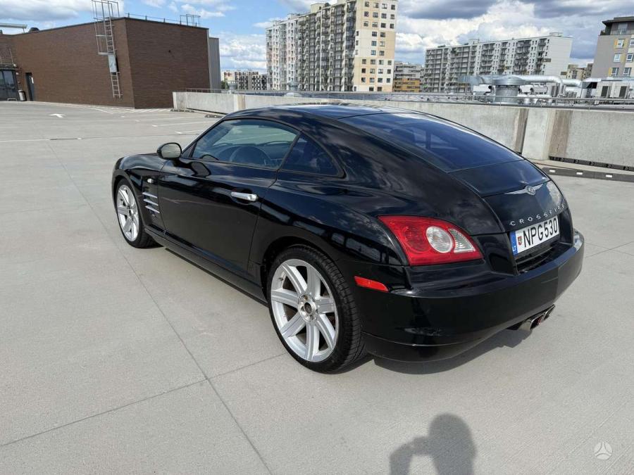 Melns Chrysler Crossfire 2004 Viļņa, ar dzinēja tilpumu 3.20 L un nobraukumu 240 tūkst. km par 1800 €, foto 7 vietnē AUTOMOTO.COM.LV