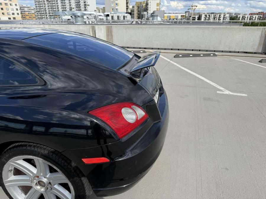 Melns Chrysler Crossfire 2004 Viļņa, ar dzinēja tilpumu 3.20 L un nobraukumu 240 tūkst. km par 1800 €, foto 10 vietnē AUTOMOTO.COM.LV