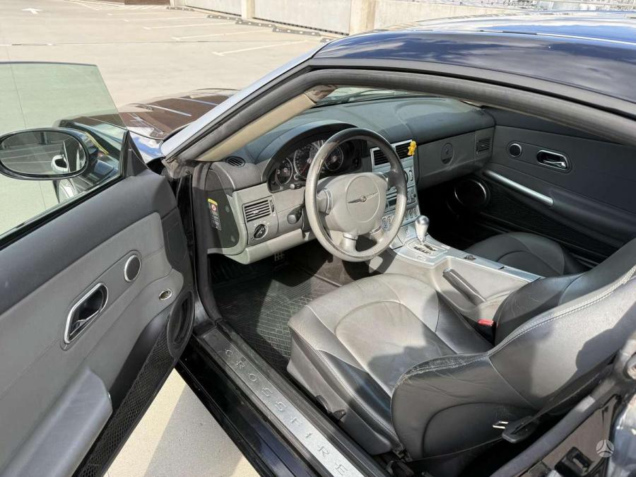 Melns Chrysler Crossfire 2004 Viļņa, ar dzinēja tilpumu 3.20 L un nobraukumu 240 tūkst. km par 1800 €, foto 11 vietnē AUTOMOTO.COM.LV