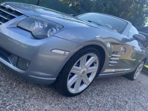 Zils Chrysler Crossfire 2005 Viļņa, ar dzinēja tilpumu 3.20 L un nobraukumu 119 tūkst. km par 9500 €, foto  vietnē AUTOMOTO.COM.LV