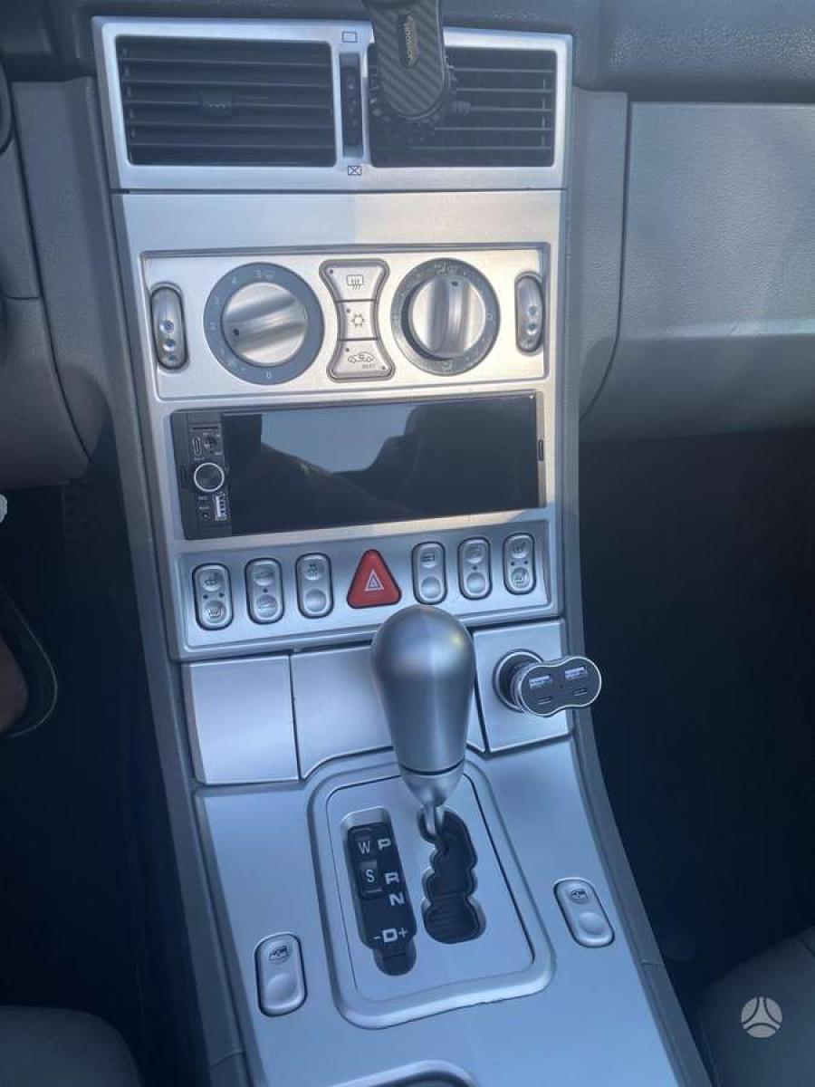 Zils Chrysler Crossfire 2005 Viļņa, ar dzinēja tilpumu 3.20 L un nobraukumu 119 tūkst. km par 9500 €, foto 16 vietnē AUTOMOTO.COM.LV