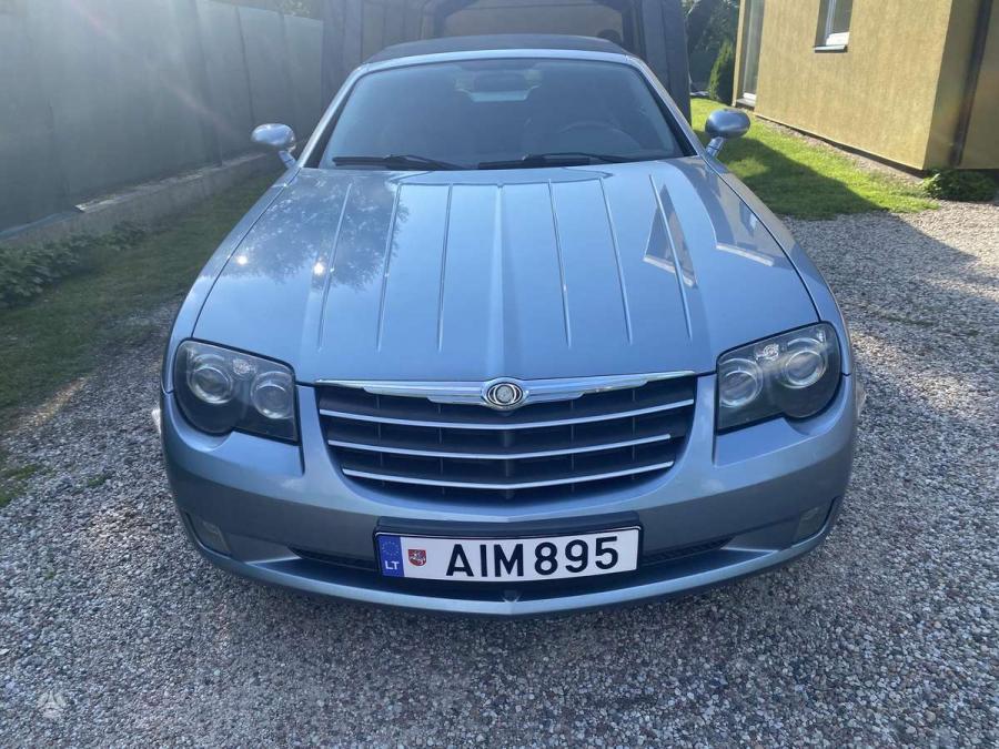 Zils Chrysler Crossfire 2005 Viļņa, ar dzinēja tilpumu 3.20 L un nobraukumu 119 tūkst. km par 9500 €, foto 20 vietnē AUTOMOTO.COM.LV