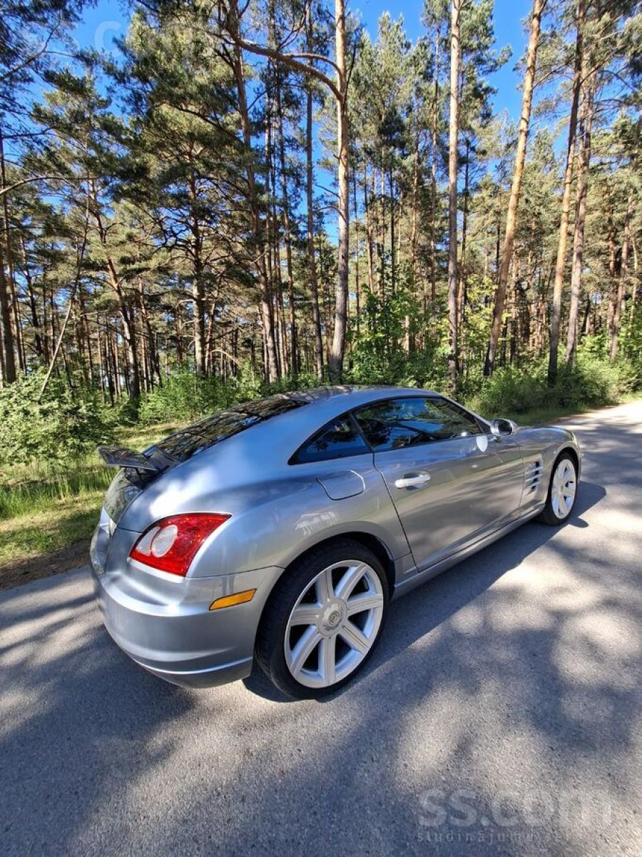 Chrysler Crossfire 2004 Rīga, ar dzinēja tilpumu 3.20 L un nobraukumu 146 tūkst. km par 8999 €, foto 5 vietnē AUTOMOTO.COM.LV