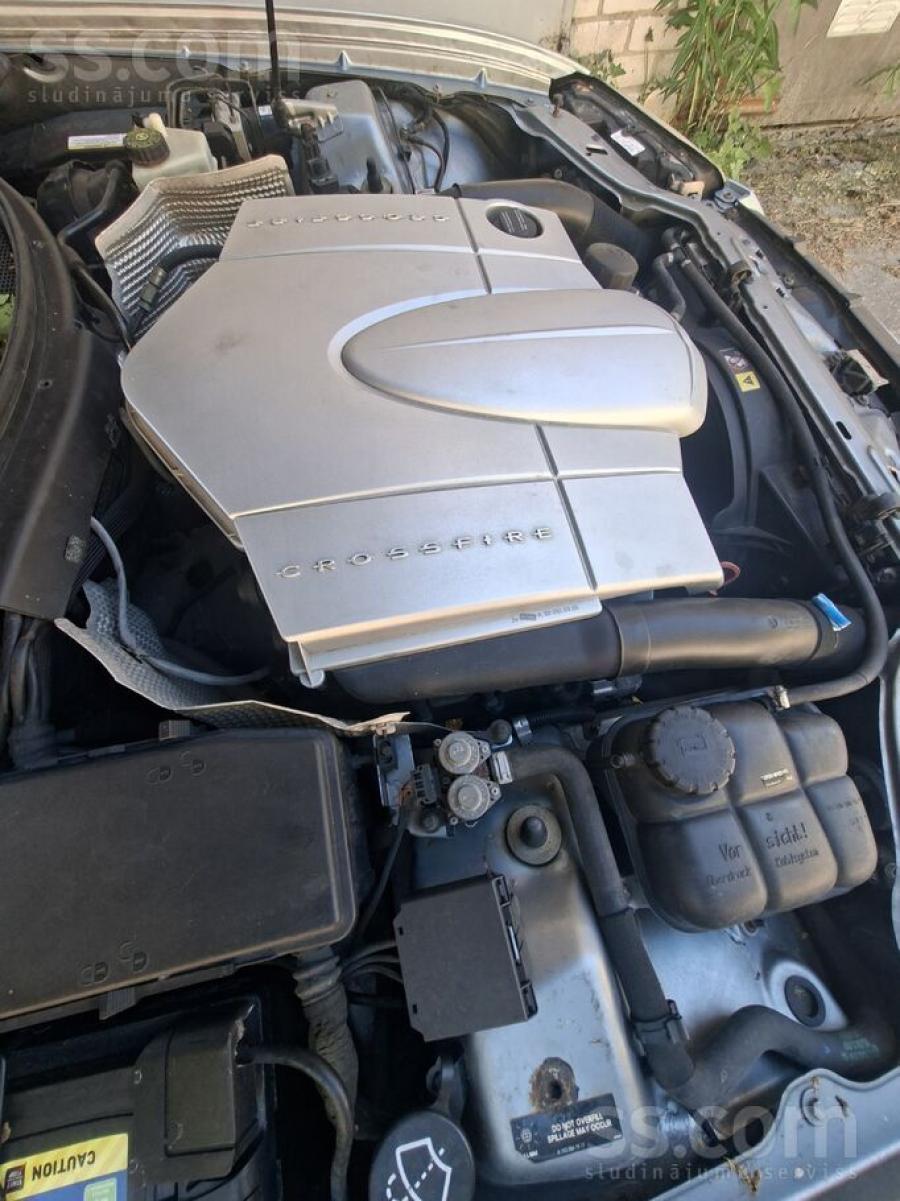 Chrysler Crossfire 2004 Rīga, ar dzinēja tilpumu 3.20 L un nobraukumu 146 tūkst. km par 8999 €, foto 21 vietnē AUTOMOTO.COM.LV