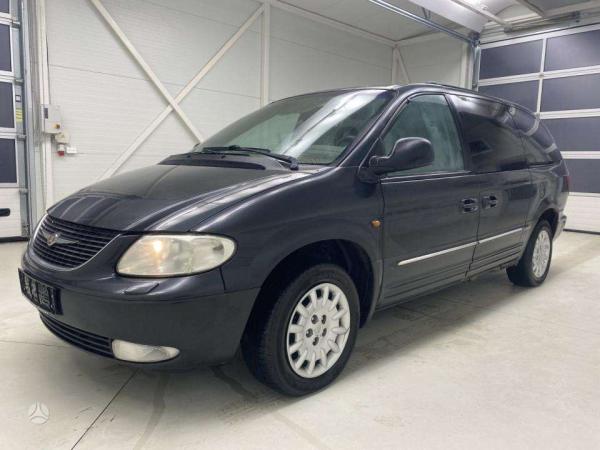 Melns Chrysler Grand Voyager 2001 Radviliškis, ar dzinēja tilpumu 3.30 L un nobraukumu 264 tūkst. km par 950 €, foto 1 vietnē AUTOMOTO.COM.LV