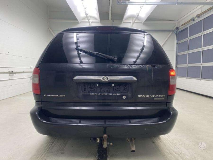 Melns Chrysler Grand Voyager 2001 Radviliškis, ar dzinēja tilpumu 3.30 L un nobraukumu 264 tūkst. km par 950 €, foto 6 vietnē AUTOMOTO.COM.LV
