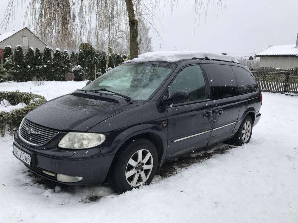 Melns Chrysler Grand Voyager 2002 Varėna, ar dzinēja tilpumu 2.50 L un nobraukumu 465 tūkst. km par 550 €, foto 3 vietnē AUTOMOTO.COM.LV