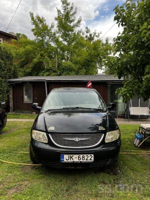 Melns Chrysler Grand Voyager 2002 Rīga, ar dzinēja tilpumu 2.40 L un nobraukumu 280 tūkst. km par 790 €, foto 3 vietnē AUTOMOTO.COM.LV