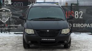 Black Chrysler Grand Voyager 2005 in Liepaja, with an engine capacity of 2.80 L and mileage of 341 thousand km for 1190 €, photo  on AUTOMOTO.COM.LV