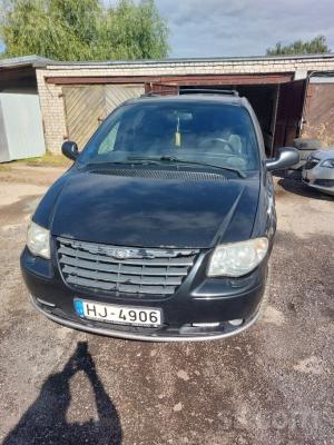 Melns Chrysler Grand Voyager 2006 Bauska, ar dzinēja tilpumu 2.80 L un nobraukumu 368 tūkst. km par 800 €, foto 1 vietnē AUTOMOTO.COM.LV