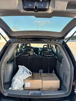 Melns Chrysler Grand Voyager 2007 Viļņa, ar dzinēja tilpumu 2.78 L un nobraukumu 419 tūkst. km par 1600 €, foto 9 vietnē AUTOMOTO.COM.LV