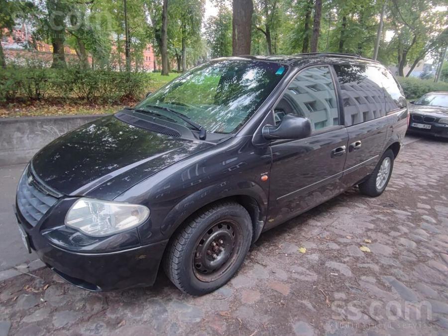 Melns Chrysler Grand Voyager 2007 Rīga, ar dzinēja tilpumu 2.80 L un nobraukumu 0 tūkst. km par 950 €, foto 4 vietnē AUTOMOTO.COM.LV