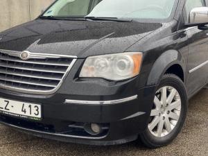Melns Chrysler Grand Voyager 2008 Rīga, ar dzinēja tilpumu 2.80 L un nobraukumu 232 tūkst. km par 4990 €, foto 10 vietnē AUTOMOTO.COM.LV
