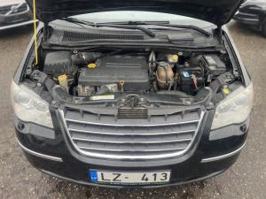 Melns Chrysler Grand Voyager 2008 Rīga, ar dzinēja tilpumu 2.80 L un nobraukumu 232 tūkst. km par 4990 €, foto 14 vietnē AUTOMOTO.COM.LV