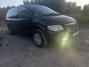 Black Chrysler Grand Voyager 2008 in Vilnius, with an engine capacity of 2.78 L and mileage of 269 thousand km for 1050 €, photo 5 on AUTOMOTO.COM.LV