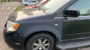 Black Chrysler Grand Voyager 2008 in Riga, with an engine capacity of 3.30 L and mileage of 189 thousand km for 2300 €, photo 18 on AUTOMOTO.COM.LV