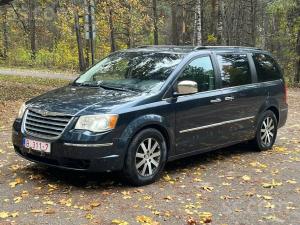 Black Chrysler Grand Voyager 2008 in Riga, with an engine capacity of 2.80 L and mileage of 0 thousand km for 3799 €, photo  on AUTOMOTO.COM.LV