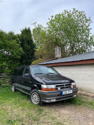 Black Chrysler Grand Voyager 1993 in Tartu, with an engine capacity of 3.30 L and mileage of 0 thousand km for 800 €, photo  on AUTOMOTO.COM.LV