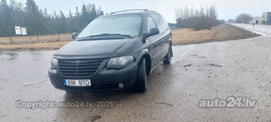 Melns Chrysler Grand Voyager 2007 Kuresāre, ar dzinēja tilpumu 2.80 L un nobraukumu 372 tūkst. km par 1600 €, foto 1 vietnē AUTOMOTO.COM.LV