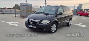 Melns Chrysler Grand Voyager 2007 Tallina, ar dzinēja tilpumu 2.80 L un nobraukumu 270 tūkst. km par 2999 €, foto  vietnē AUTOMOTO.COM.LV
