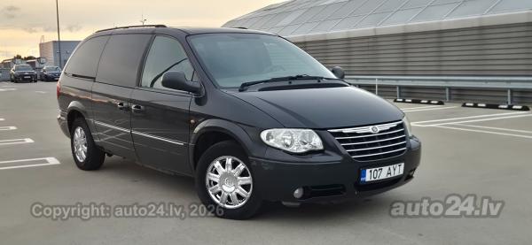 Black Chrysler Grand Voyager 2007 in Tallinn, with an engine capacity of 2.80 L and mileage of 270 thousand km for 2999 €, photo 2 on AUTOMOTO.COM.LV