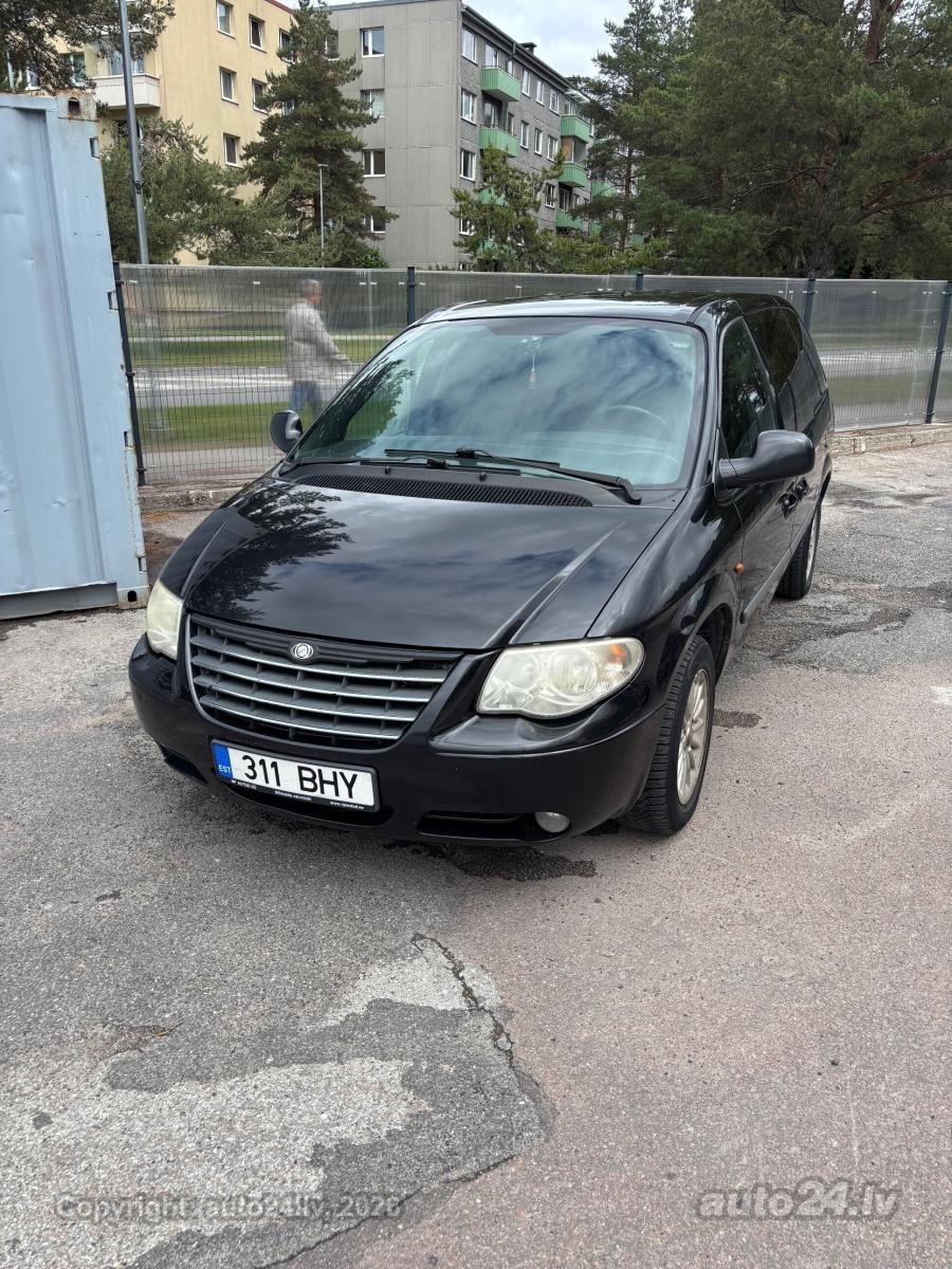 Melns Chrysler Grand Voyager 2007 Tallina, ar dzinēja tilpumu 2.80 L un nobraukumu 263 tūkst. km par 1300 €, foto 5 vietnē AUTOMOTO.COM.LV