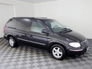 Black Chrysler Grand Voyager 2008 in Tallinn, with an engine capacity of 2.80 L and mileage of 254 thousand km for 1999 €, photo  on AUTOMOTO.COM.LV