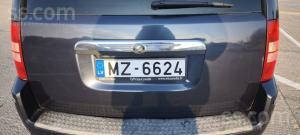 Blue Chrysler Grand Voyager 2009 in Ventspils, with an engine capacity of 2.80 L and mileage of 283 thousand km for 4600 €, photo 9 on AUTOMOTO.COM.LV