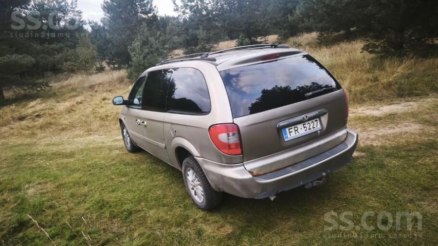 Brūns Chrysler Grand Voyager 2005 Rīga, ar dzinēja tilpumu 3.30 L un nobraukumu 429 tūkst. km par 2500 €, foto 8 vietnē AUTOMOTO.COM.LV