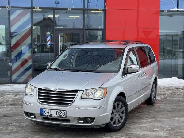 Pelēks Chrysler Grand Voyager 2008 Klaipėda, ar dzinēja tilpumu 2.80 L un nobraukumu 177 tūkst. km par 6250 €, foto 1 vietnē AUTOMOTO.COM.LV