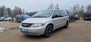 Grey Chrysler Grand Voyager 2002 in Valmiera, with an engine capacity of 3.30 L and mileage of 380 thousand km for 1900 €, photo 7 on AUTOMOTO.COM.LV
