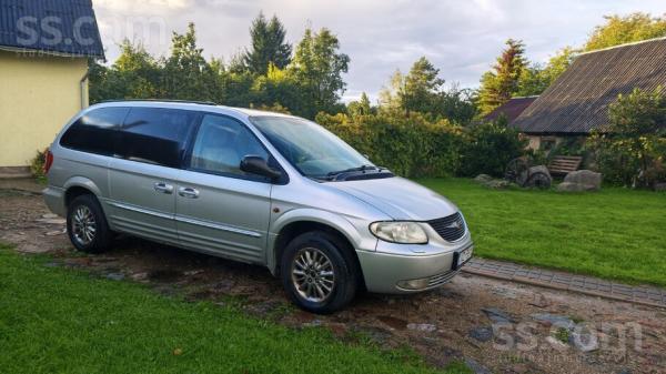 Pelēks Chrysler Grand Voyager 2002 Kuldīga, ar dzinēja tilpumu 2.50 L un nobraukumu 393 tūkst. km par 2000 €, foto 11 vietnē AUTOMOTO.COM.LV