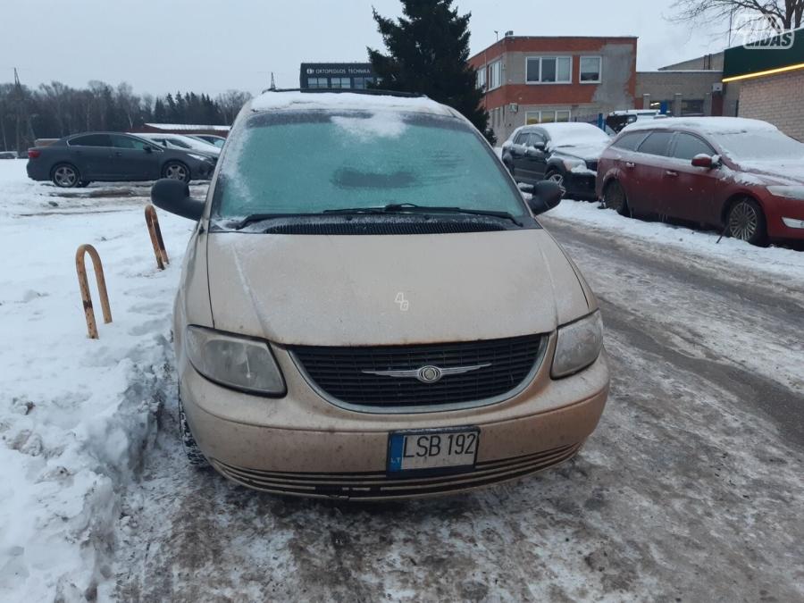 Grey Chrysler Grand Voyager 2005 in Kaunas, with an engine capacity of 3.80 L and mileage of 250 thousand km for 500 €, photo 4 on AUTOMOTO.COM.LV
