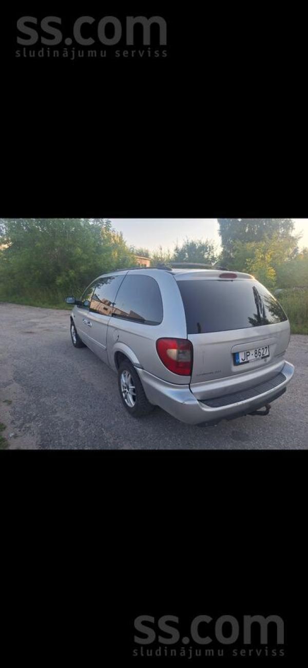 Pelēks Chrysler Grand Voyager 2007 Kuldīga, ar dzinēja tilpumu 2.80 L un nobraukumu 270 tūkst. km par 1200 €, foto 2 vietnē AUTOMOTO.COM.LV