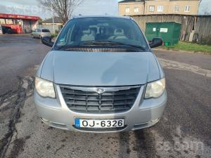 Grey Chrysler Grand Voyager 2008 in Daugavpils, with an engine capacity of 2.80 L and mileage of 152 thousand km for 4400 €, photo 3 on AUTOMOTO.COM.LV