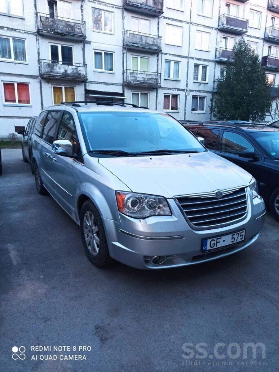 Chrysler Grand Voyager 2008 Jēkabpils, ar dzinēja tilpumu 2.80 L un nobraukumu 320 tūkst. km par 2599 €, foto 1 vietnē AUTOMOTO.COM.LV