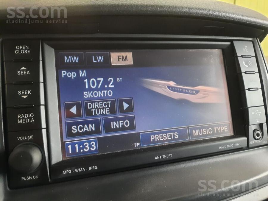 Chrysler Grand Voyager 2011 in Riga, with an engine capacity of 2.80 L and mileage of 0 thousand km for 5250 €, photo 18 on AUTOMOTO.COM.LV