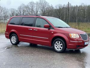 Red Chrysler Grand Voyager 2008 in Kaunas, with an engine capacity of 3.78 L and mileage of 278 thousand km for 4200 €, photo 2 on AUTOMOTO.COM.LV