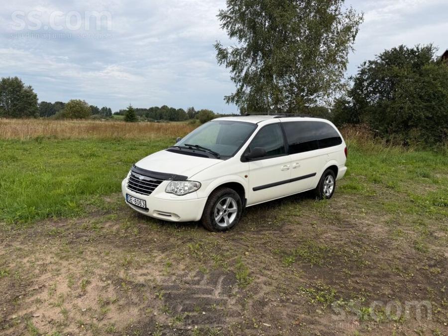Balts Chrysler Grand Voyager 2006 Rīga, ar dzinēja tilpumu 3.30 L un nobraukumu 225 tūkst. km par 4400 €, foto 3 vietnē AUTOMOTO.COM.LV