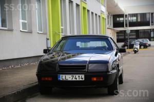 Black Chrysler le-baron 1991 in Riga, with an engine capacity of 2.50 L and mileage of 213 thousand km for 4495 €, photo  on AUTOMOTO.COM.LV