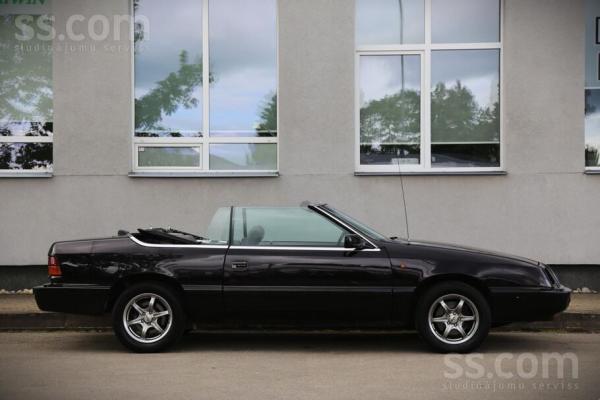 Black Chrysler le-baron 1991 in Riga, with an engine capacity of 2.50 L and mileage of 213 thousand km for 4495 €, photo 3 on AUTOMOTO.COM.LV