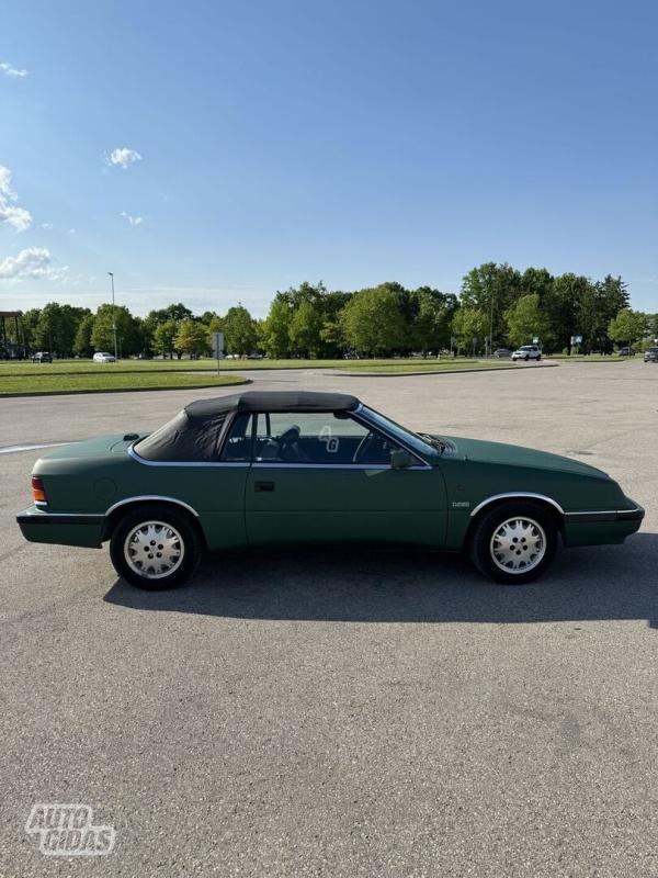 Zaļš Chrysler le-baron 1988 Viļņa, ar dzinēja tilpumu 2.20 L un nobraukumu 140 tūkst. km par 4224 €, foto 7 vietnē AUTOMOTO.COM.LV