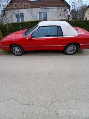 Sarkans Chrysler le-baron 1994 Rīga, ar dzinēja tilpumu 3.00 L un nobraukumu 111 tūkst. km par 4950 €, foto 4 vietnē AUTOMOTO.COM.LV