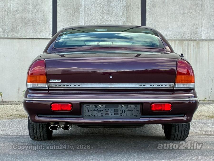 Sarkans Chrysler new-yorker 1997 Tartu, ar dzinēja tilpumu 3.50 L un nobraukumu 135 tūkst. km par 15000 €, foto 21 vietnē AUTOMOTO.COM.LV