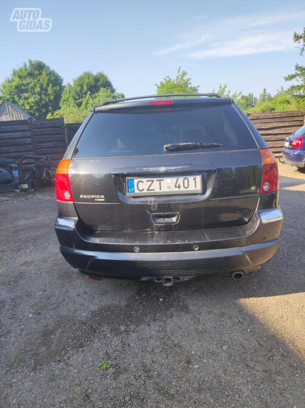 Black Chrysler Pacifica 2005 in Mazeikiai, with an engine capacity of 3.50 L and mileage of 310 thousand km for 850 €, photo 6 on AUTOMOTO.COM.LV