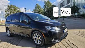 Melns Chrysler Pacifica 2017 Viļņa, ar dzinēja tilpumu 3.61 L un nobraukumu 126 tūkst. km par 13500 €, foto  vietnē AUTOMOTO.COM.LV