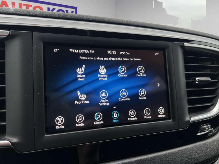 Melns Chrysler Pacifica 2019 Kauņa, ar dzinēja tilpumu 3.60 L un nobraukumu 110 tūkst. km par 17999 €, foto 20 vietnē AUTOMOTO.COM.LV