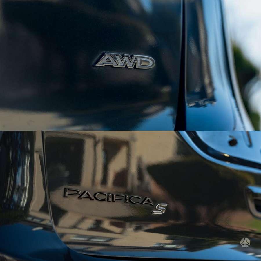 Melns Chrysler Pacifica 2020 Klaipėda, ar dzinēja tilpumu 3.61 L un nobraukumu 163 tūkst. km par 19500 €, foto 19 vietnē AUTOMOTO.COM.LV